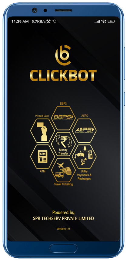 Clickbot - Mobile Recharge & Utility Bill Payment App
